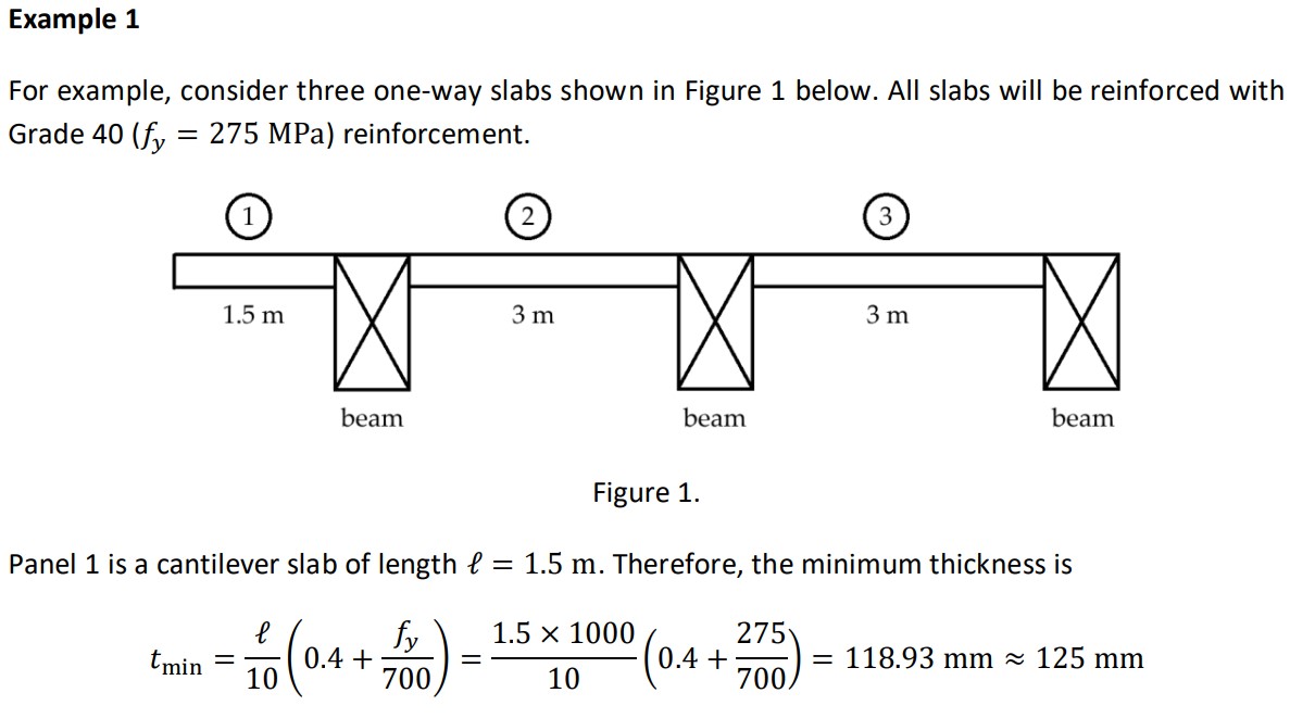 Rules of Thumb for Preliminary Sizing of Reinforced Concrete Members